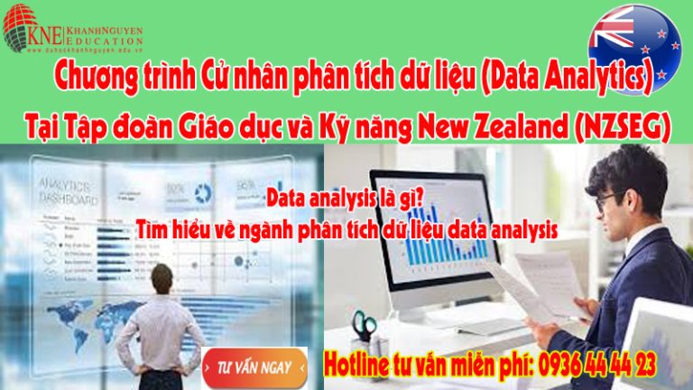 Cử nhân phân tích dữ liệu (Data Analytics) Tại Tập đoàn Giáo dục và Kỹ năng New Zealand (NZSEG)